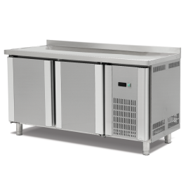 Masa rece, profesionala, inox, 2 usi, 150*60*85 cm