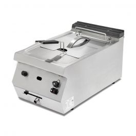 Friteuza gaz profesionala, inox, cu 1 cuva, 12 lt