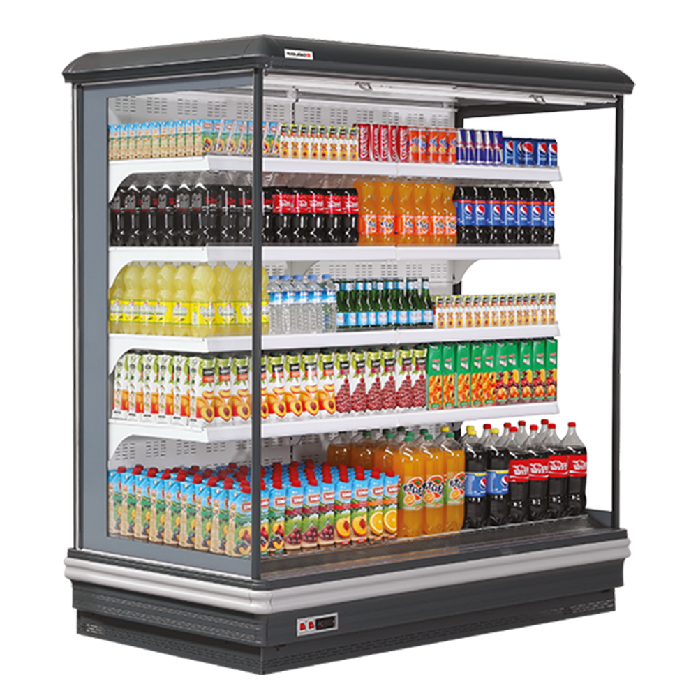 Raft frigorific pentru mezeluri-lactate-bauturi 282 cm - motor exterior