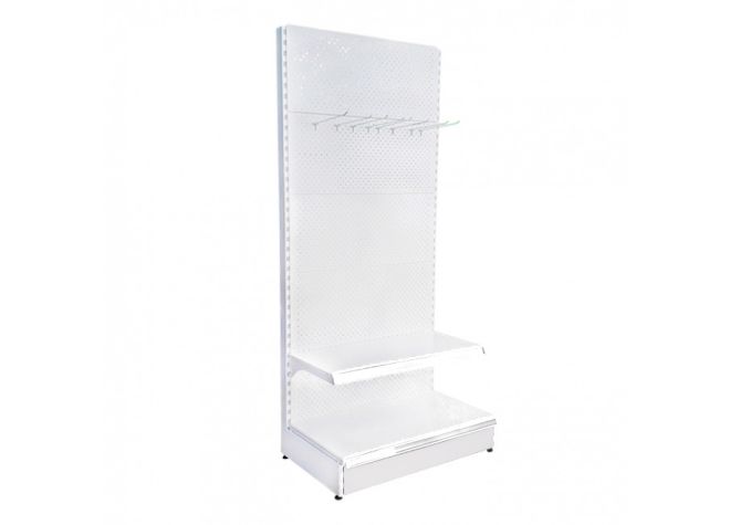 Raft magazin metalic de perete 125*227 baza 50 cm, polita 40 cm si ...